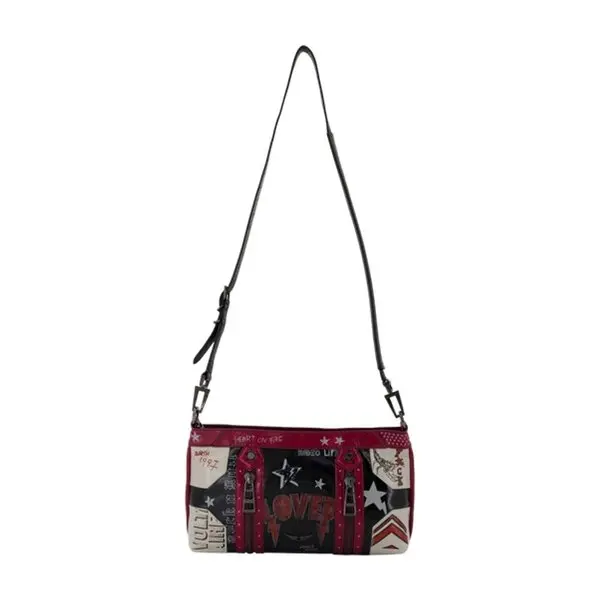 Zadig&Voltaire Sunny Moody Punk Shoulder Bag Leather Multi