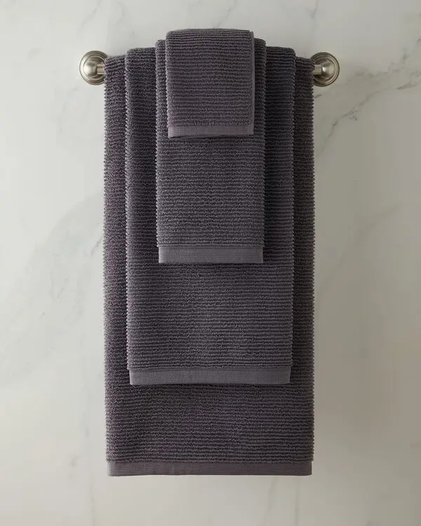 MATOUK Aman Bath Sheet - Anthracite
