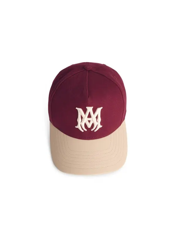 Amiri Two Tone Cotton And Lear Cap