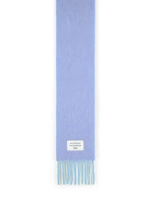 Acne Studios Alpaca And Wool Blend Scarf