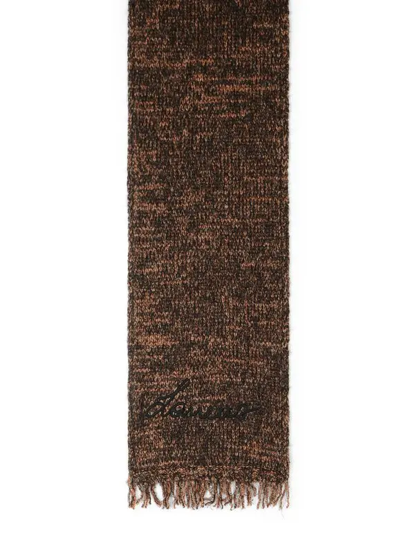 LANEUS Multicolor Alpaca Blend Scarf