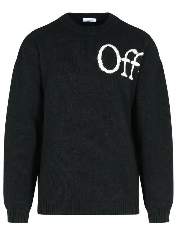 Off-White Bookish' Wool Blend Sweater