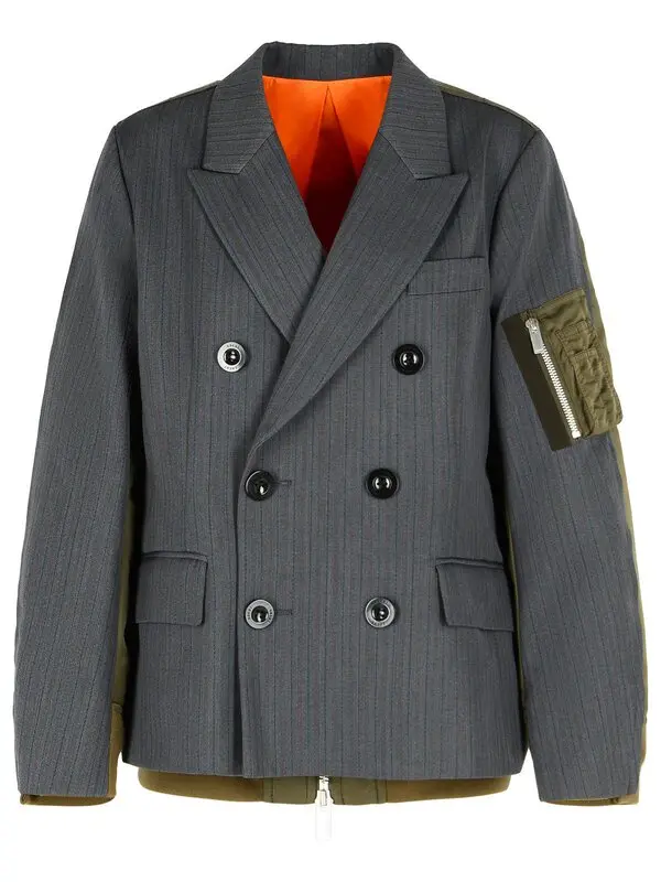 Sacai Wool Blend Jacket