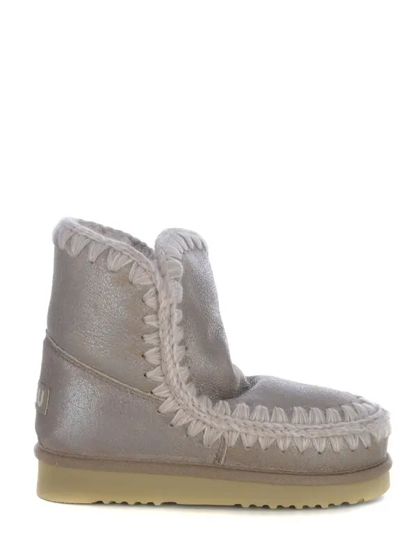 Mou Boots 'eskimo 18' Made Of Genuine Suede Sheepskin