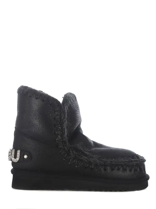Mou Ankle Boots 'eskimo18' Made Of Real Sheepskin