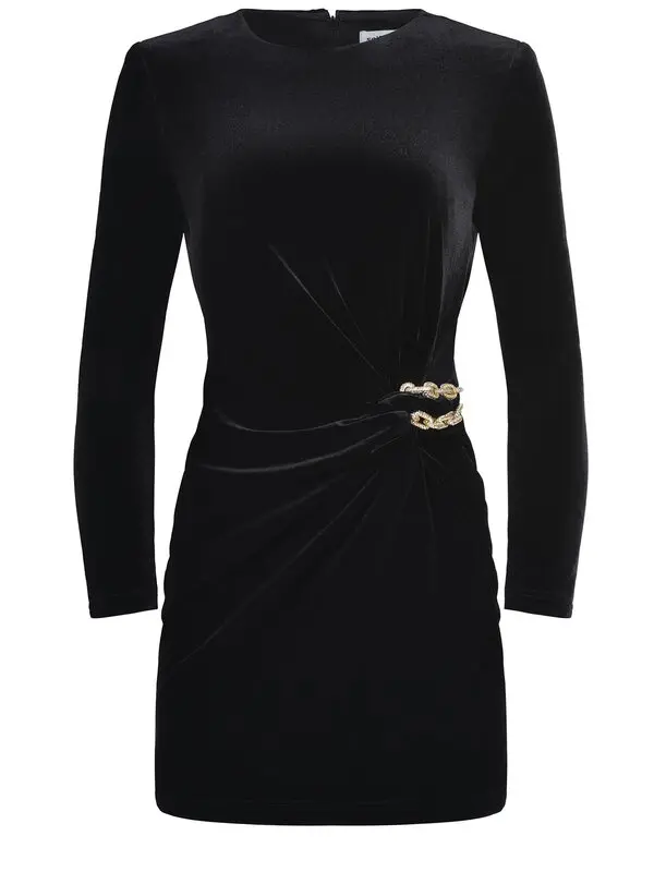 SELF-PORTRAIT Dress Made Of Velvet
