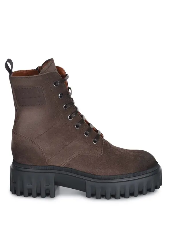 Hogan H700' Ankle Boots Made Of Suede