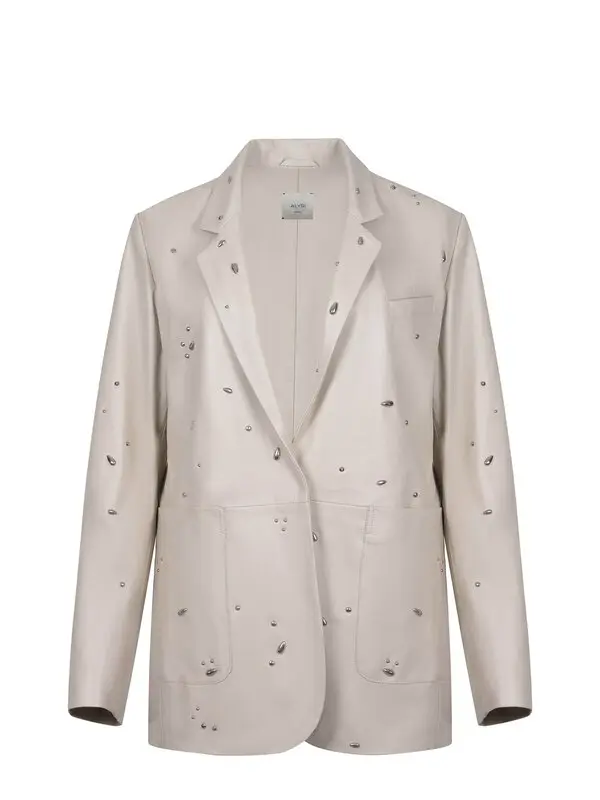 ALYSI Jacket Made Of Leather