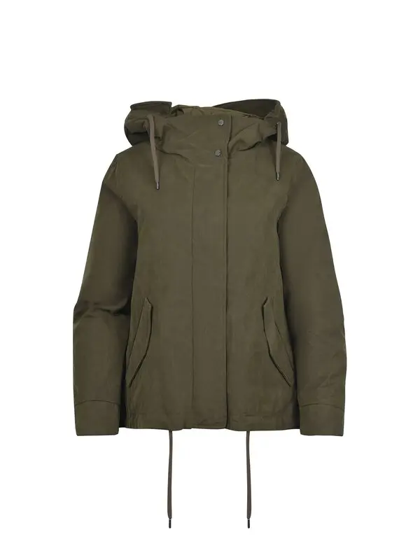 Herno Down Jacket Made Of A Cotton Blend