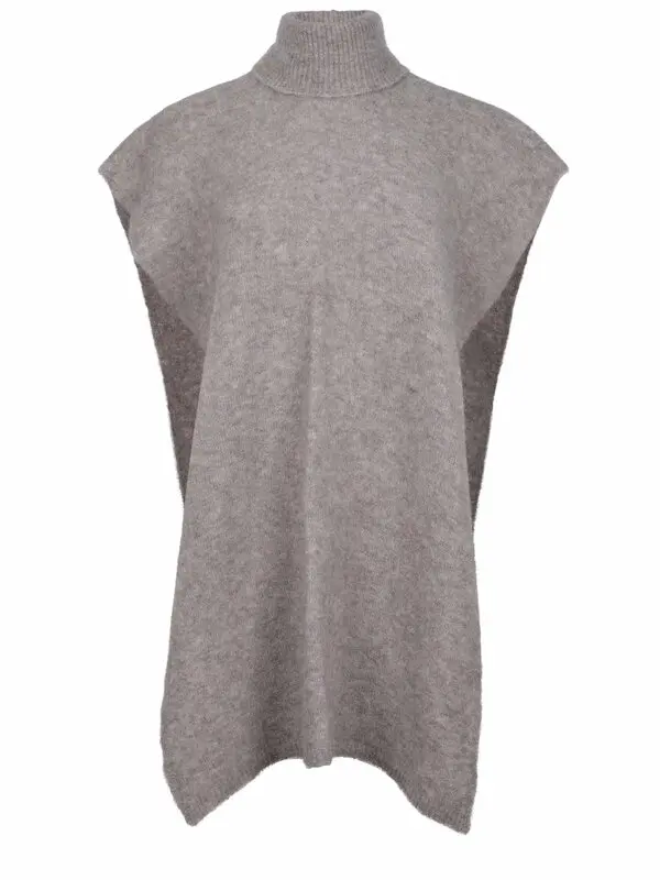 ALYSI Cape Made Of A Blended Alpaca