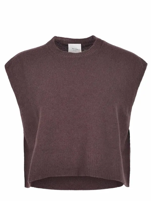 ALYSI Vest Made Of Merino Wool