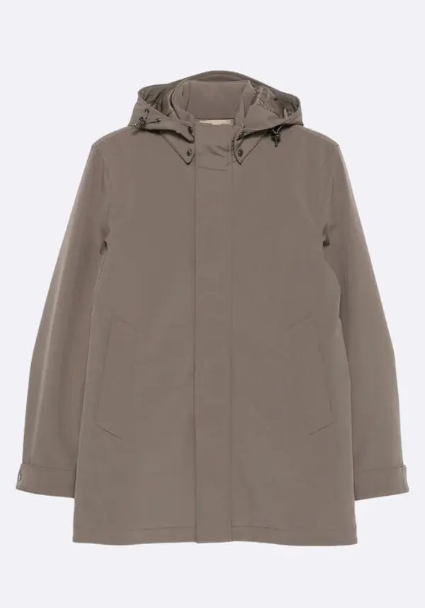 Woolrich Soft Shell Barrow Mac Coat