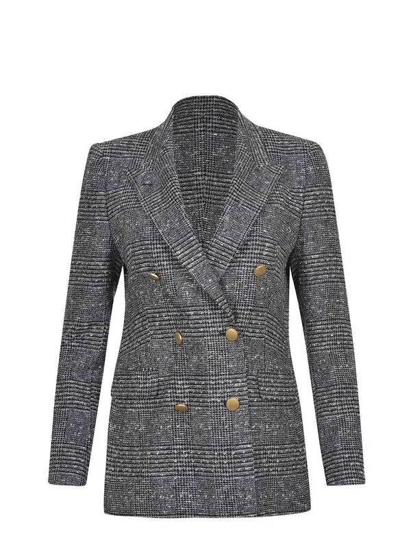 Tagliatore Double Breasted Jacket 'j Parigi' In Wool Blend