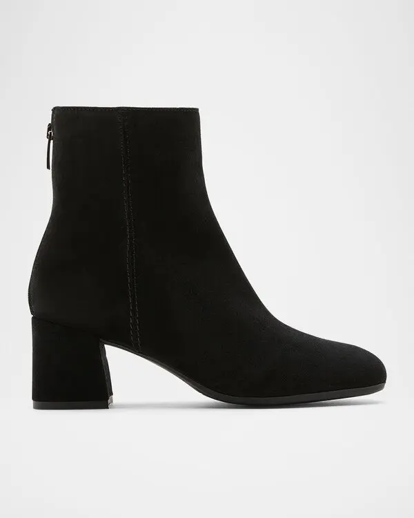 La Canadienne Jason Suede Ankle Booties