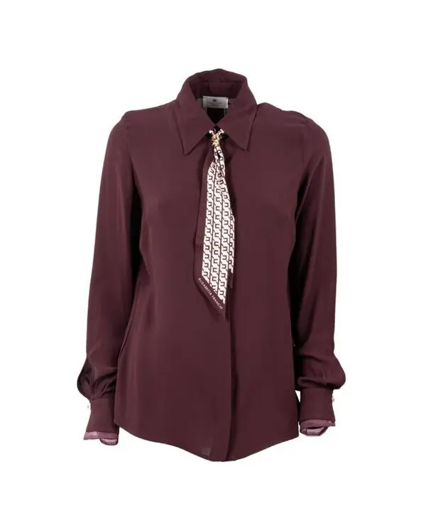 Elisabetta Franchi Shirt With Scarf