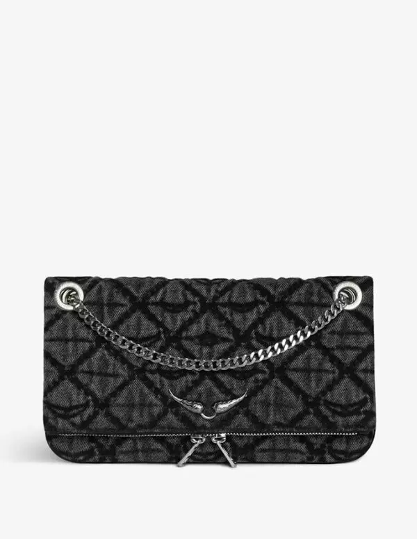 Zadig&Voltaire Rock Ii Denim Monogram