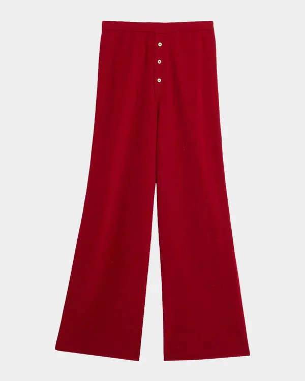 Guest In Residence Everywear Cashmere Knit Relaxed Pants