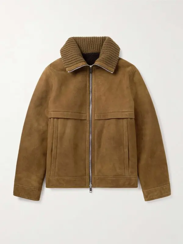 YVES SALOMON Suede Jacket