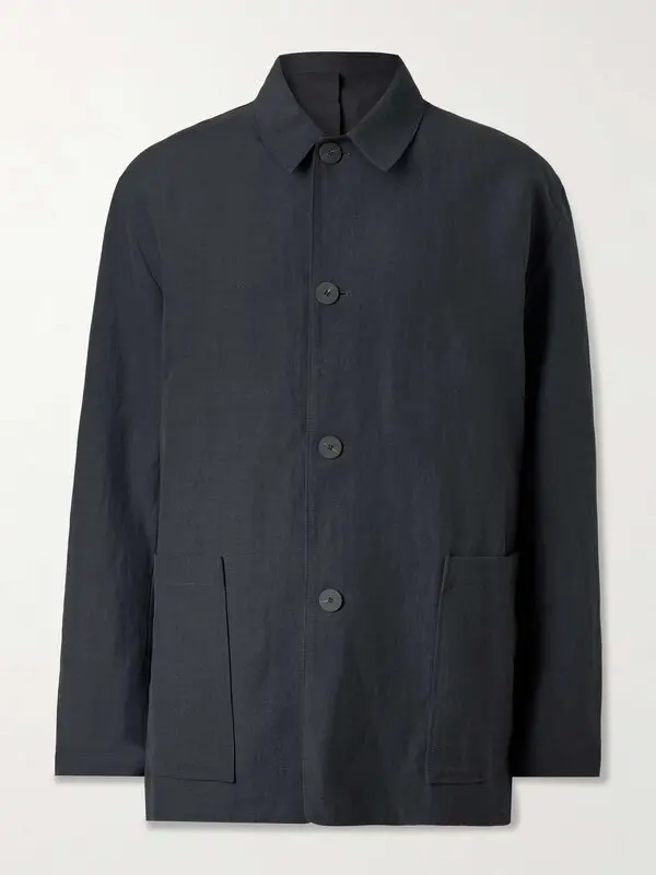 Studio Nicholson Nopi Linen And Wool-blend Jacket