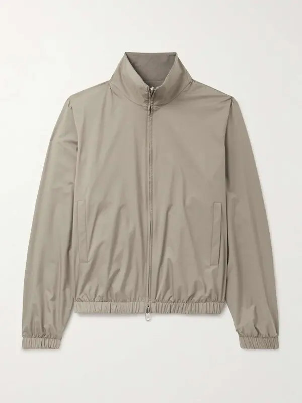 Loro Piana Reversible Windmate® Storm System® Nylon And Cashmere Blouson Jacket