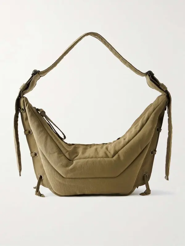 LEMAIRE Soft Game Small Nylon-canvas Messenger Bag