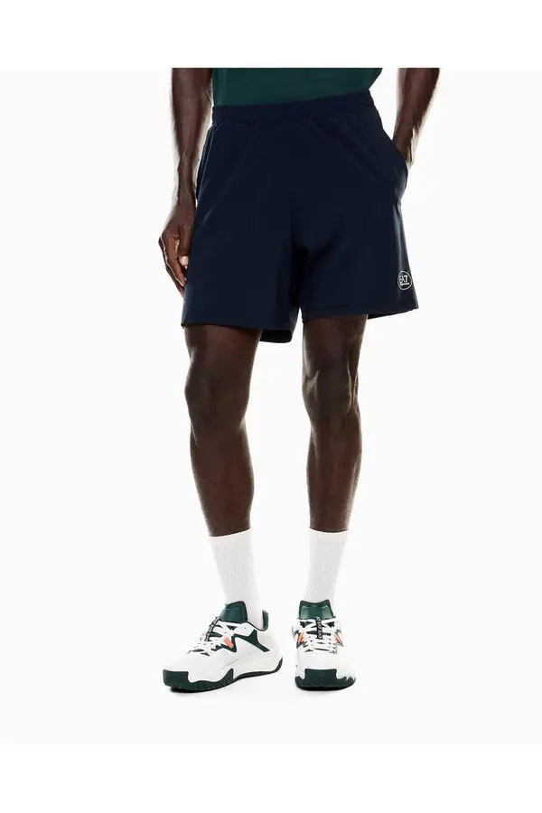 Emporio Armani Tennis Pro Shorts In Ventus7 Technical Fabric