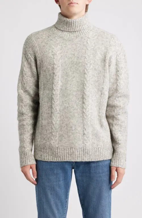 SCHOTT Tri-blend Turtleneck Sweater