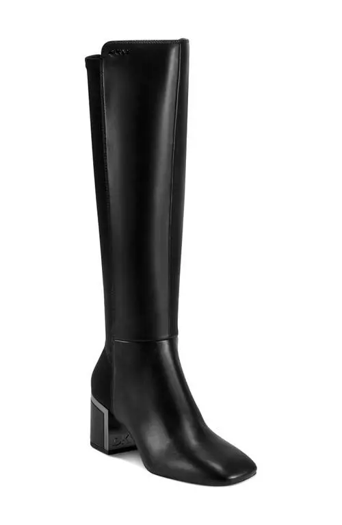 Dkny Kamiah Knee High Boot - Black