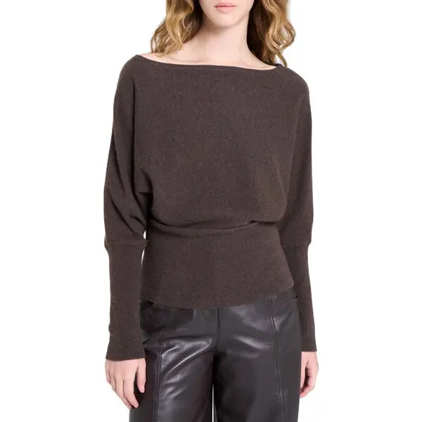 TWP Off The Shoulder Cashmere Sweater