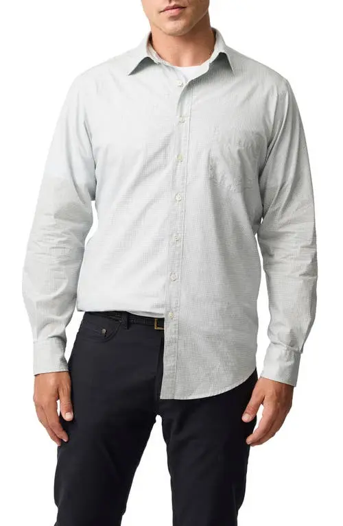 Rodd & Gunn Mount Riley Sports Fit Microprint Cotton Button-up Shirt