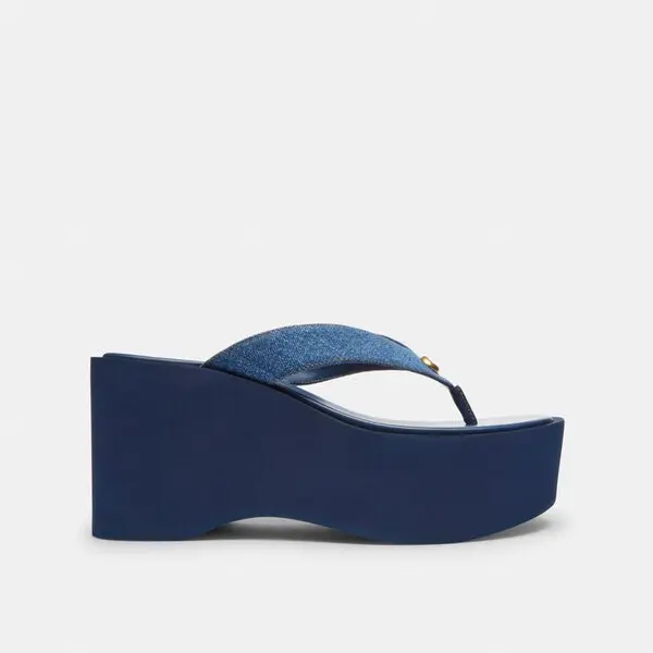 COACH® Sculpted C Platform Flip Flop