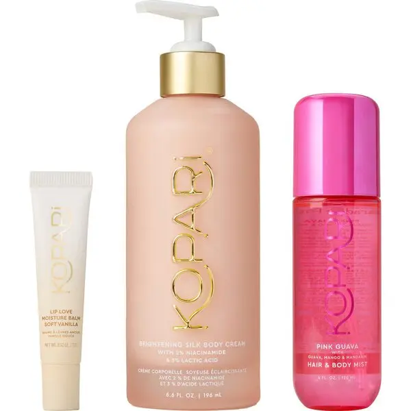 KOPARI BEAUTY Glow Bright Body & Lip Set $101 Value