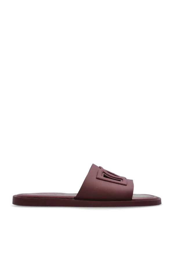 Dolce & Gabbana Rubber Flip-flops With Logo