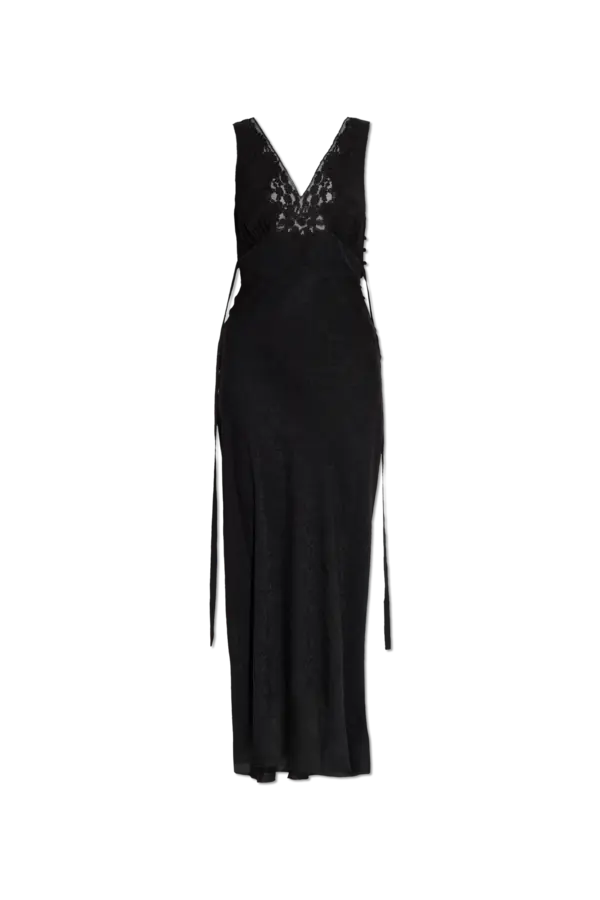 Chloé Dress With Lace Insert At The Neckline