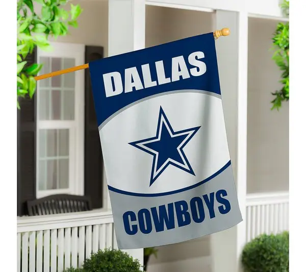 EVERGREEN Nfl Team Suede House Flag