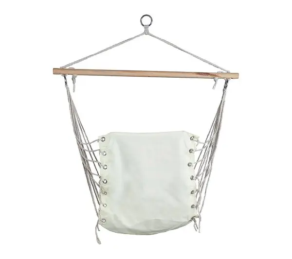 NORTHLIGHT Hammock Chair With Wooden Bar 37.25' X 33