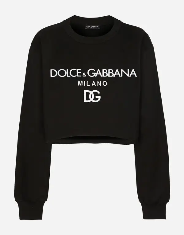 Dolce & Gabbana Jersey Sweatshirt With Print