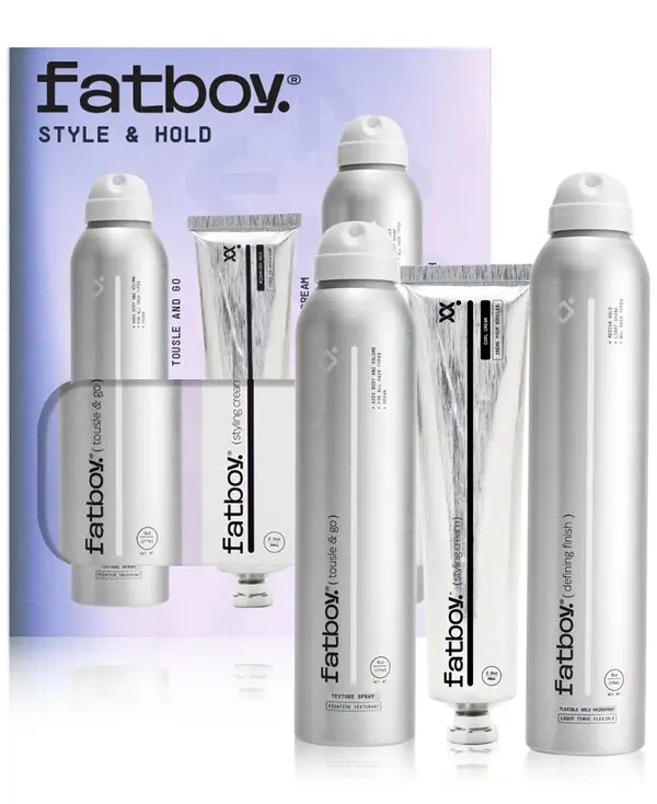 FATBOY 3-pc. Style & Hold Set