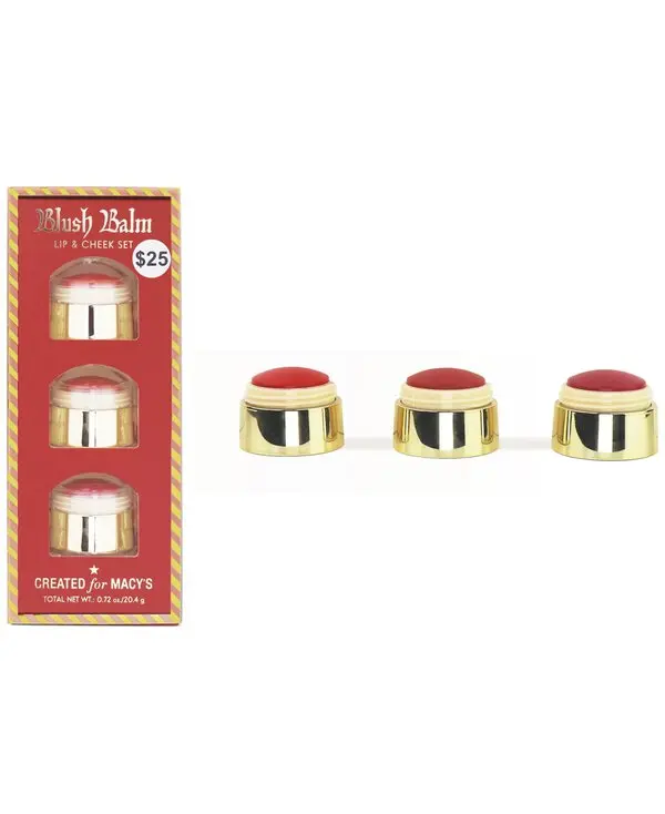 CREATED FOR MACY'S 3-pc. Lip And Cheek Blush Balm Set
