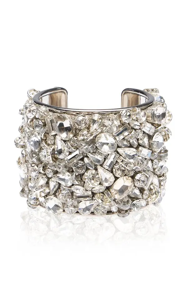 Dries Van Noten Cuff Bracelet With Leather