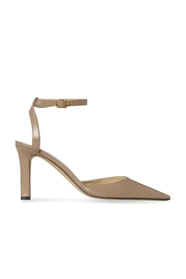 THE ROW Carla Ankle Strap 80 In Beige