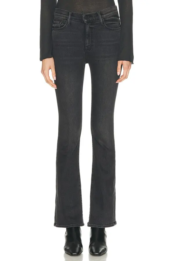 MOTHER The Weekend Jeans In Black