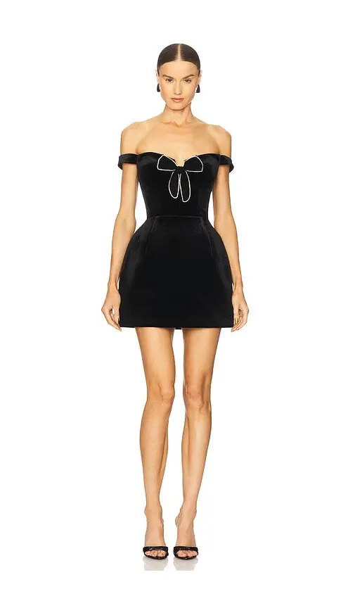 Bronx And Banco Anita Off The Shoulder Mini Dress