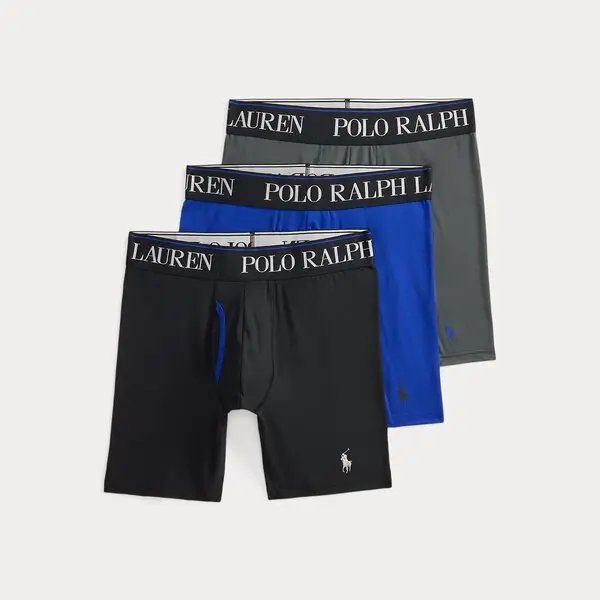 Ralph Lauren 4d-flex Long Boxer Brief 3-pack