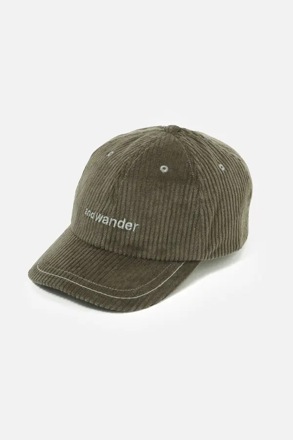 AND WANDER Corduroy Cap