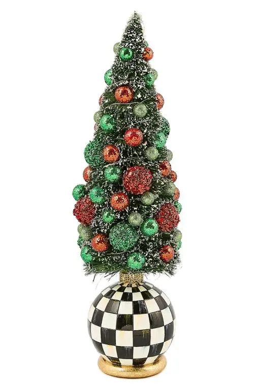 MACKENZIE-CHILDS Check It Out Illuminated Medium Tree