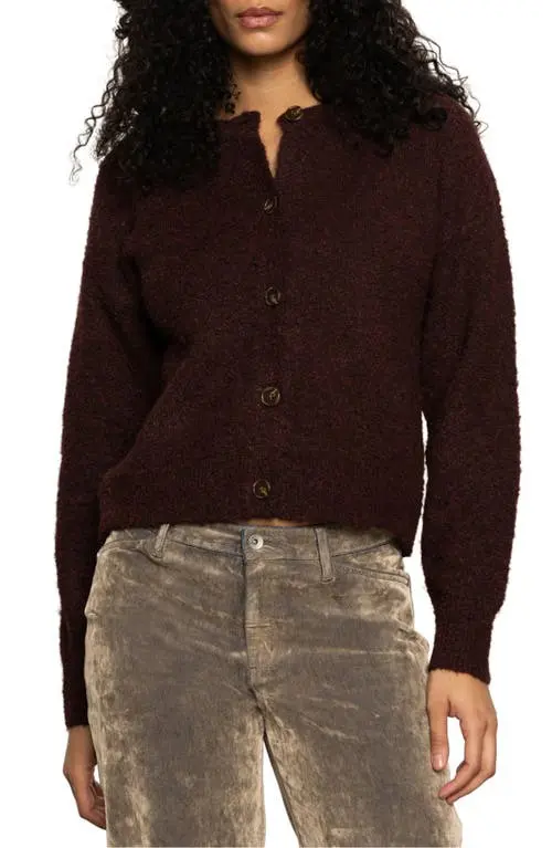 Sanctuary Bouclé Cardigan