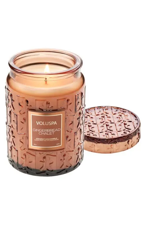 Voluspa Gingerbread Chalet Large Jar Candle
