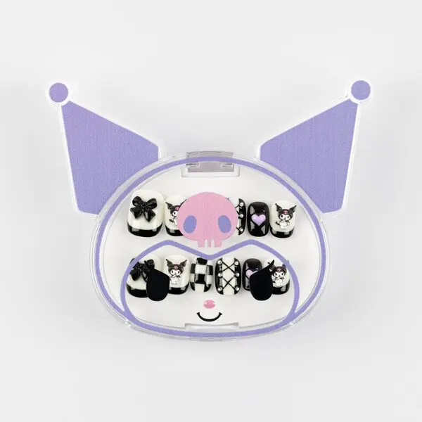 3H NAILS Kuromi 3d Luxury Handmade Press-on Nails