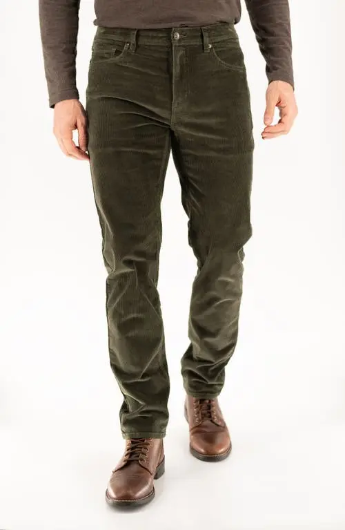 DEVIL-DOG DUNGAREES Stretch Corduroy Five Pocket Pants - Forest Night